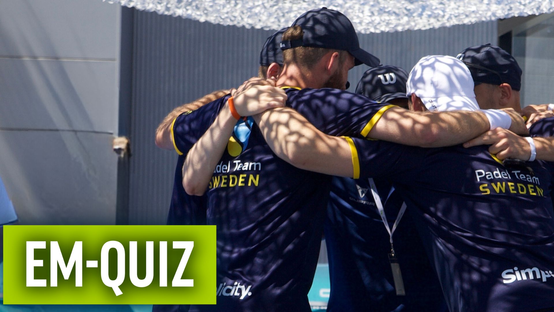 QUIZ: Tävla och vinn ett racket - hur mycket kan du om Padel-EM?