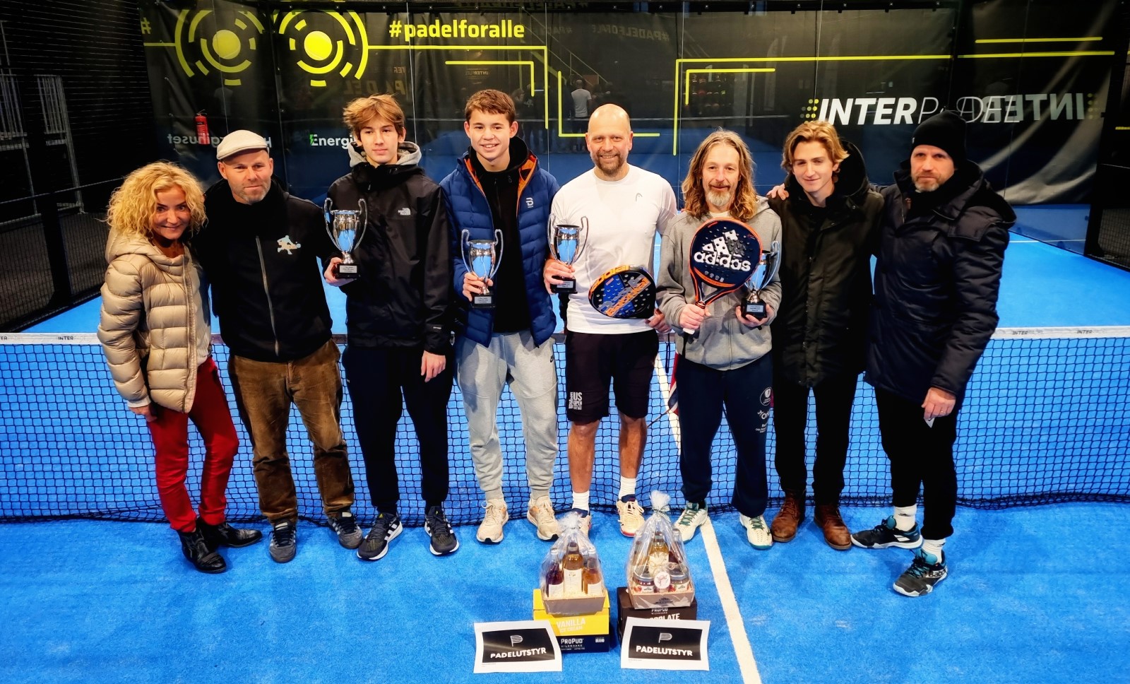 Unge og litt mindre unge norgesmestere kåret i Drammen - Padel Alto ...