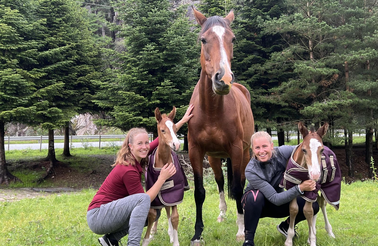 Søstrene ble overrasket med tvillingfødsel i Rogaland: – Jeg hadde ikke klart å redde dem alene
