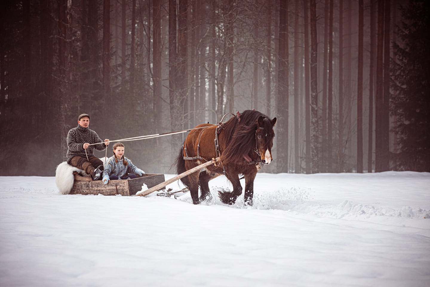 Leserbilder for januar: I vinterland