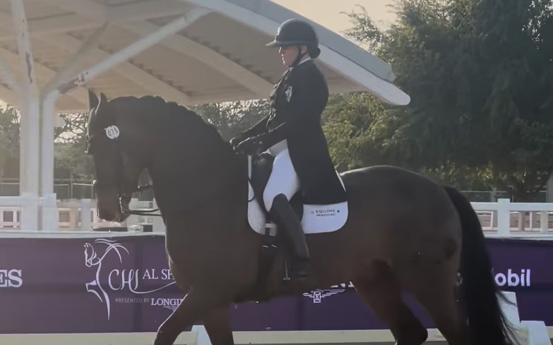 Pallplassering til rytter uten sporer og førsteplass til norske Isabel ...