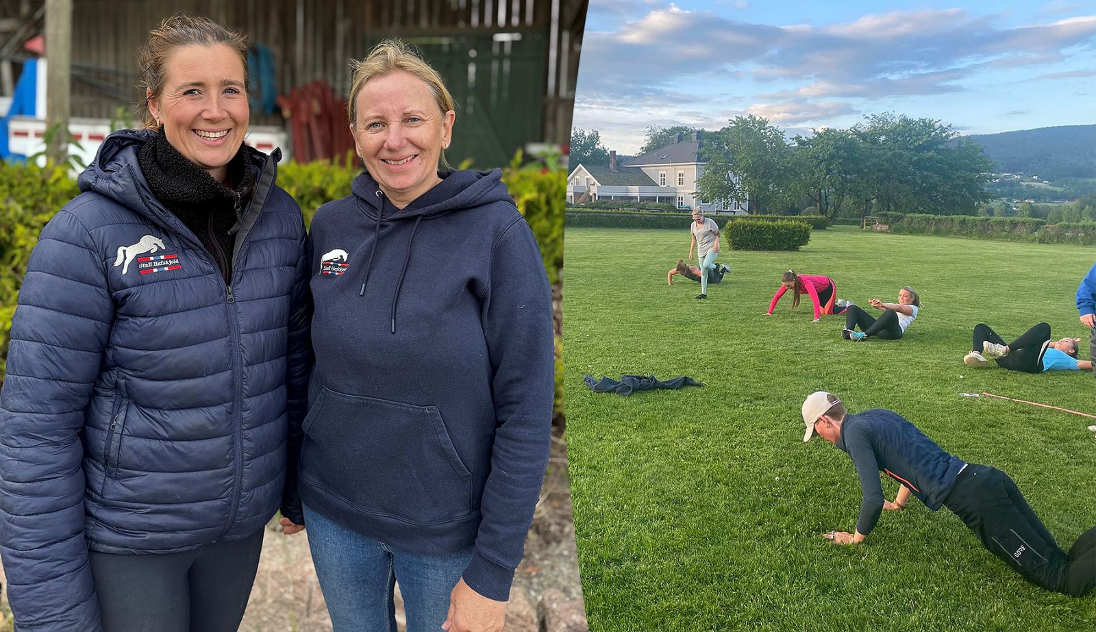 Fikk øynene opp for egentrening: – Vi er jo to atleter i en ekvipasje