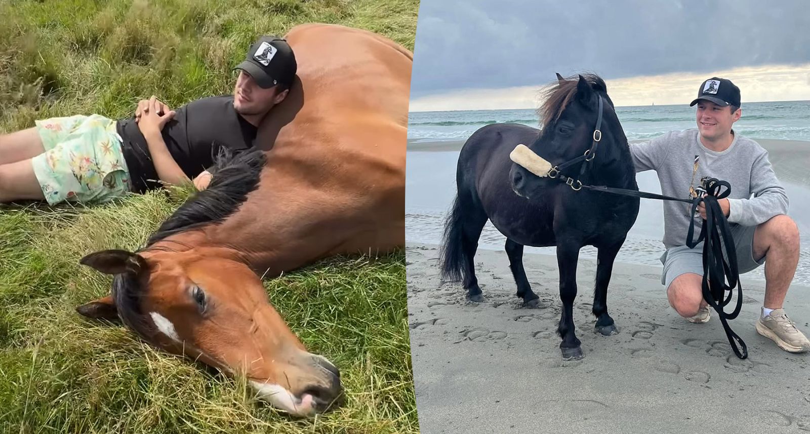 Hestekar med humor: Einar André fenger i sosiale medier